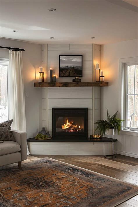 40 Corner Fireplace Ideas For A Cozy Home Gas Fireplace Corner Home