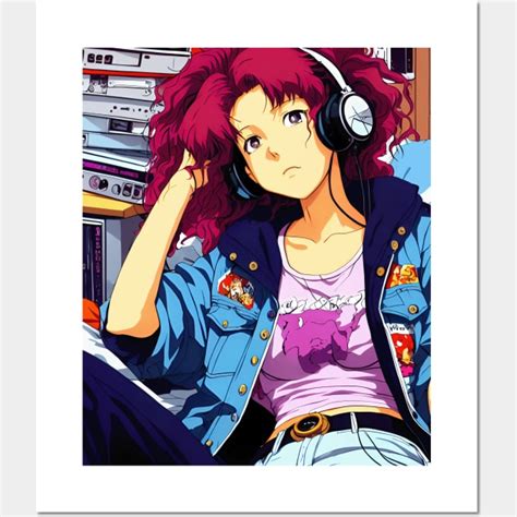 Lofi Hip Hop Music Anime Lofi Girl Vibe Aesthetic Anime 80s Lofi