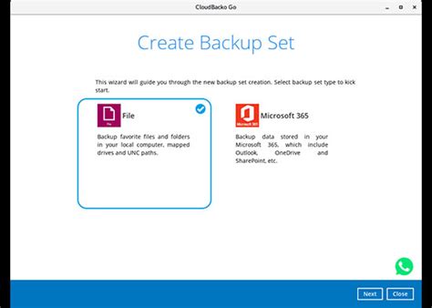 Step 2 Perform A Test Backup Linux Gui Cloud Backup And Recovery