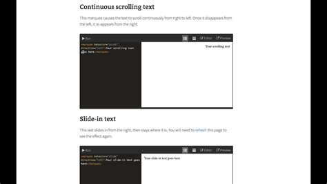 Free Code Html Marquee Code Youtube