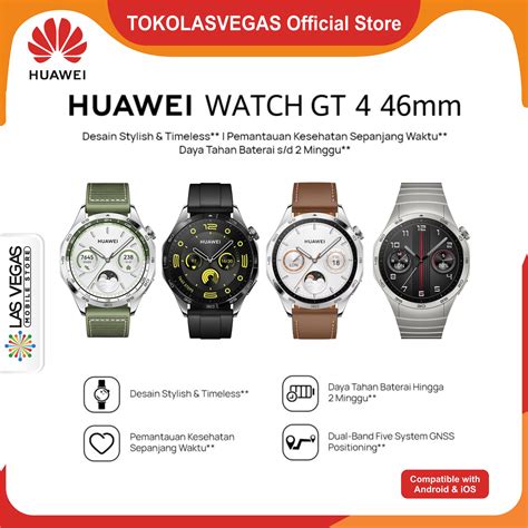 Promo Huawei Watch Gt Mm Smartwatch Fashionable Professional Health Garansi Resmi
