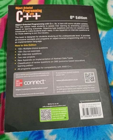 Object Oriented Programming With C 8th Ed Book By E Balagurusamy At