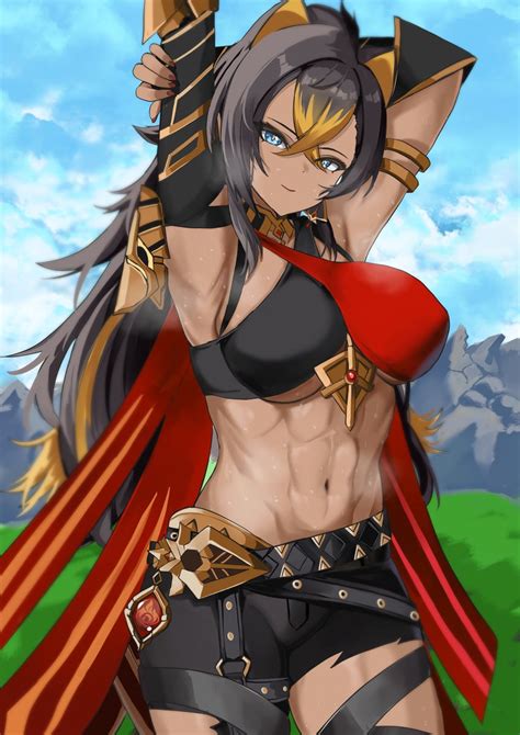 Dehya Genshin Impact Drawn By Tiankazuki Danbooru