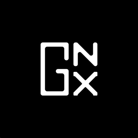 Gnx Letter Logo Vector Design Gnx Simple And Modern Logo Gnx Luxurious Alphabet Design
