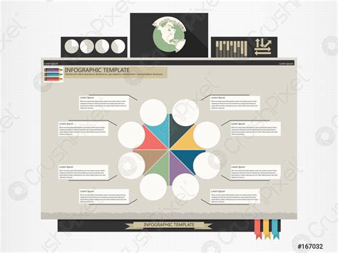 Infographic Template Stock Vector 167032 Crushpixel
