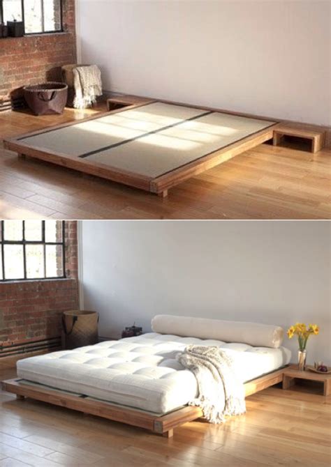 Tatami Bed Minimalist Bedroom Design Yatak