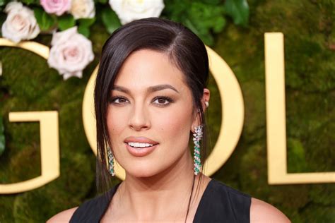 Ashley Graham Embraced The Drop Waist Trend With Plunging Bach Mai