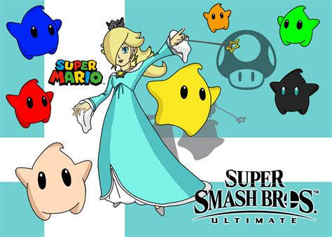 Rosalina And Lumas Smash Bros Ultimate V018 By Erictheartist01 On