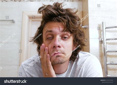 Exhausted Tired Face