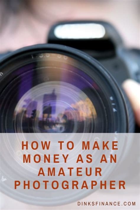 How To Make Money As An Amateur Photographer Dinks Finance