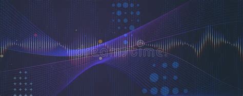 The Abstract Earth Technology Background For Science And Business Presentation Stock Vector