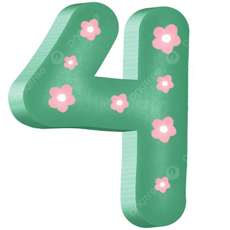 Green Number 4