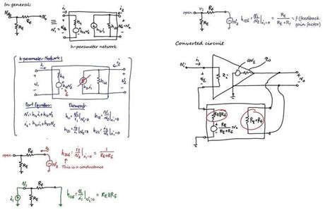 H Parameter Model For Non Inverting Amplifier • Physics Forums