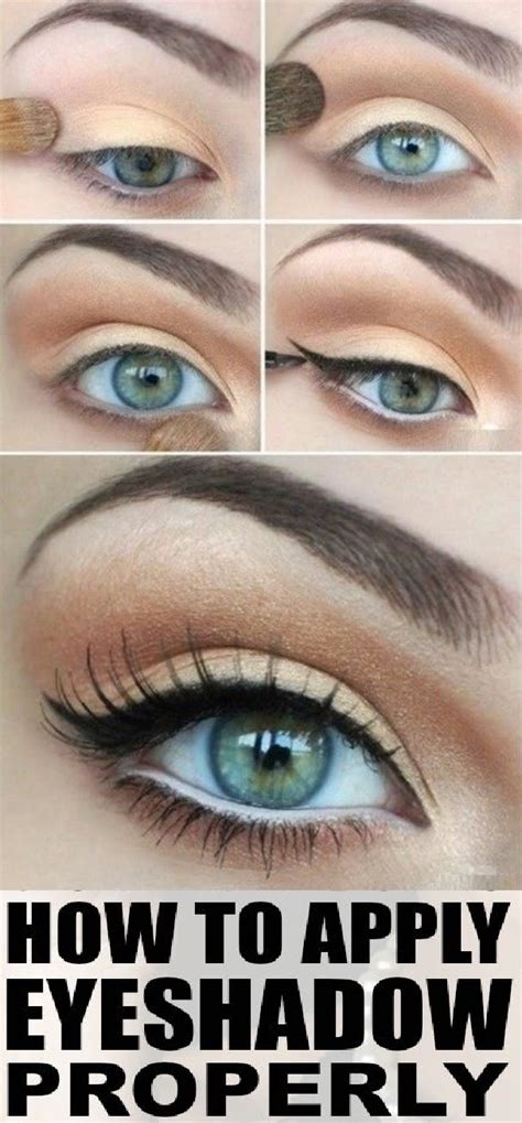 Ideal Fashion How To Apply Eye Shadow Properly