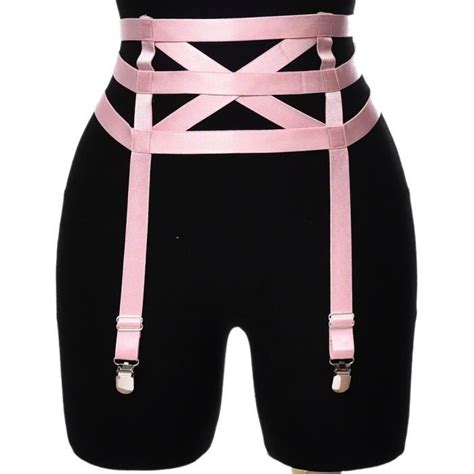Porte Jarretelle Taille Haute Avec Clip En Métal N P0120 Fs Blanc