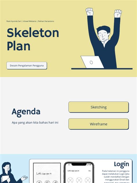 Skeleton Plan Presentasi Pdf