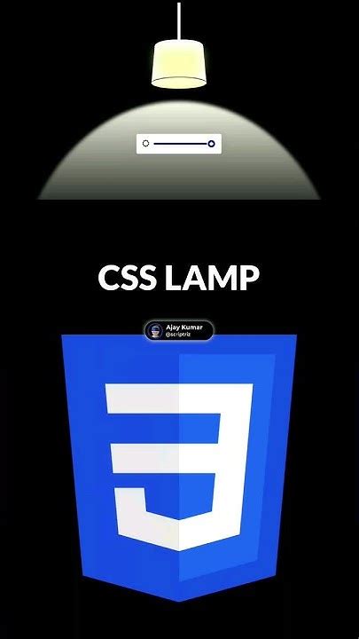 Lamp Animation In Css Css Shorts Short Shortvideo Webdevelopment