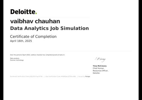 Dataanalytics Forensictechnology Deloitte Jobsimulation Certificate Vaibhav Chauhan