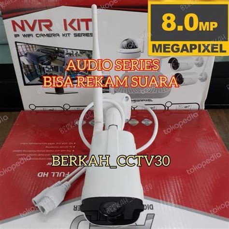 Jual Ip Camera Cctv Outdoor Wireless Wifi 8mp Audio Series Khusus Nvr