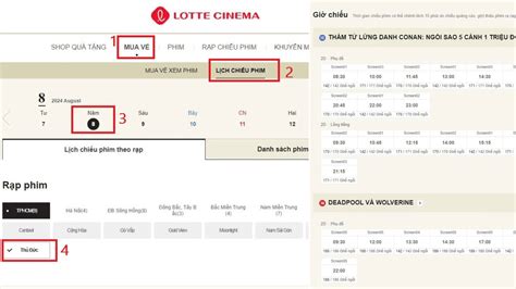 Giá Vé Lotte Cinema Nowzone Robins
