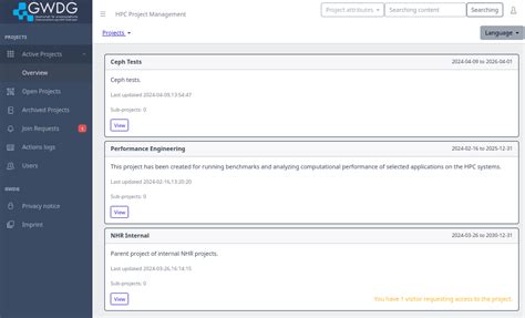 User Perspective Documentation For Hpc