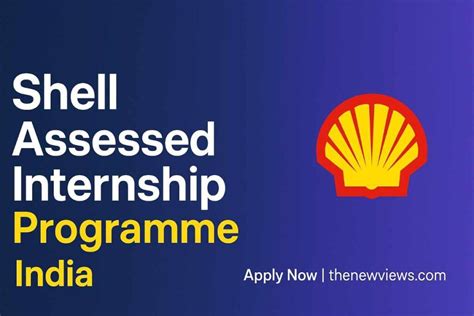 Shell Assessed Internship Programme 2026 India Apply Now