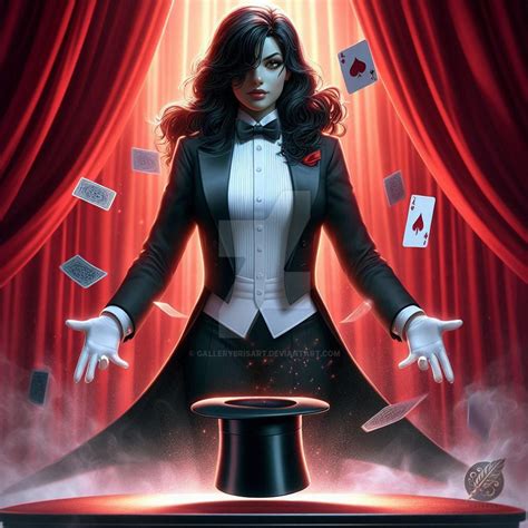 Justice League Zatanna By Gallerybrisart On Deviantart