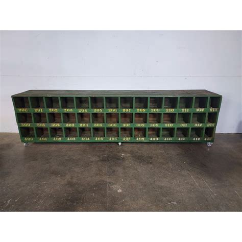 1930s Double Sided 84 Cubby Counter 193405 Shipping Is Not Free