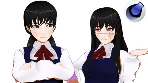 C4d Asa Mitaka Yoru Model Download By Springtrap341xd On Deviantart