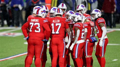 Buffalo Bills Wearing All Red Uniforms For Week 15 Against Panthers