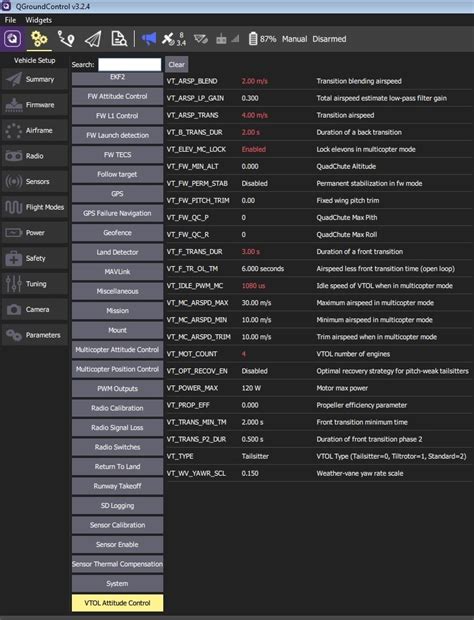 Vtol Quadplane Tailsitter Cannot Finish Transition Phase Px4