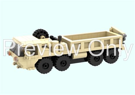 Lego Moc Oshkosh Hemtt 8x8 By Jidbrickcreations Rebrickable Build With Lego