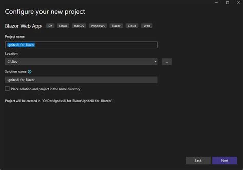 Primeros Pasos Ignite Ui For Blazor Infragistics