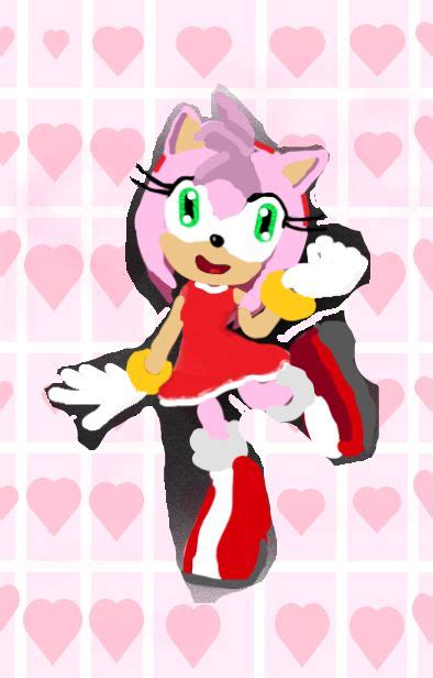 Amy Rose Fanart Rosé Fanart Amy Rose Rose