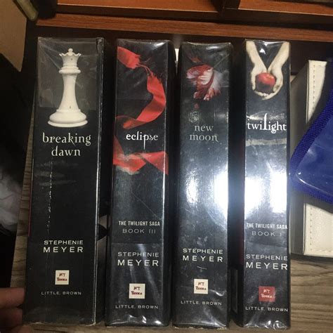 Twilight Book Set Hobbies And Toys Books And Magazines Fiction And Non Fiction On Carousell