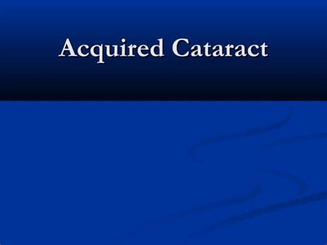 Cataract Ppt