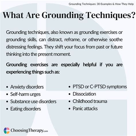 30 Grounding Techniques To Calm Anxious Thoughts