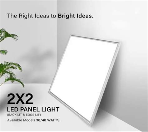 48 Watt Back Led Panel Light In Mumbai Arco Lites Id 2852106366462