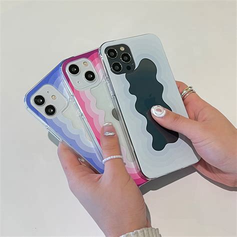 빠른배송 젤리 물결 프레임 심플 아이폰케이스 카드 풀커버 젤리 투명 실리콘 아이폰 11 12 13 14 미니 15 Xs X Xr Se2 Se3 7 8 프로 맥스