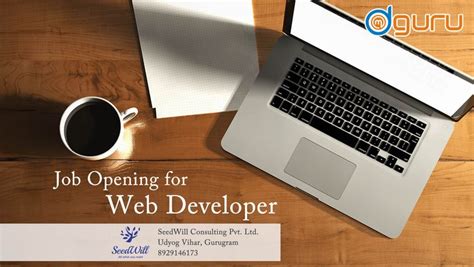 Web Developer Job Opening