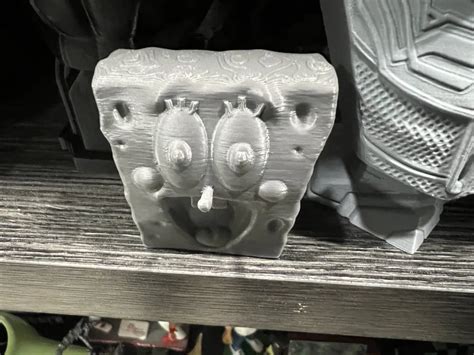 Spongebob Head Free 3d Print Model Makerworld