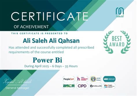 Eus Sabic Powerbi Dataanalytics Businessintelligence Certification Continuouslearning