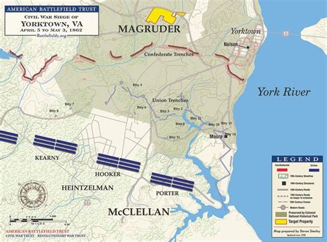 Yorktown A Battlefield And Beyond A Maps Story Belmont City Map