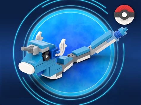 Lego Moc Dragonair Pokemon By Agilinzzz Rebrickable Build With Lego
