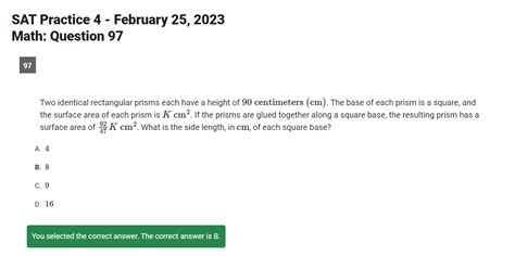 Dsat Practice Test 4 Last 2 Question Of Module 2 Of Maths Rsat