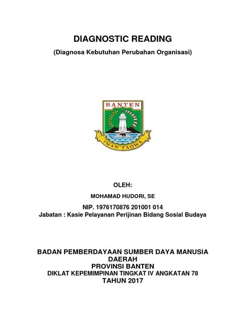Contoh Diagnostic Reading Pdf