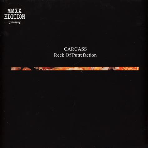 Carcass Reek Of Putrefaction Fdr Remaster Vinyl Lp 2021 Eu