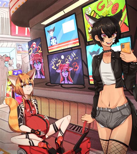 Aldrichpudding Macey Sarayah Phantasy Star Phantasy Star Online 2