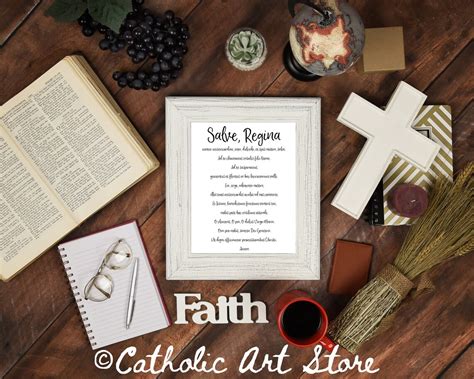 Salve Regina Latin Prayer Rosary Prayer Hail Holy Queen Prayer To