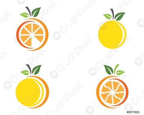 Orange Symbol Illustration Stock Vector 2377025 Crushpixel